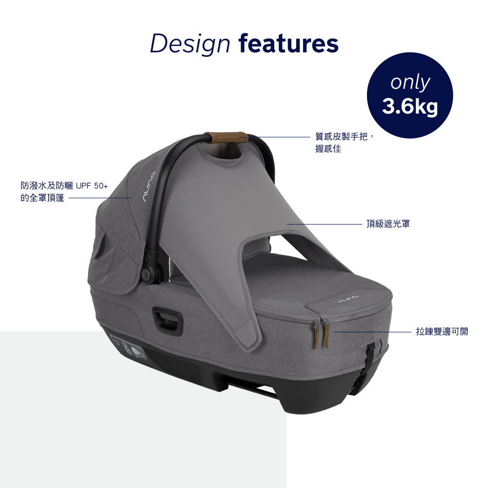 荷蘭 Nuna CARI aire 睡箱汽座 (附專屬ISOFIX BASE底座) – BabyRent